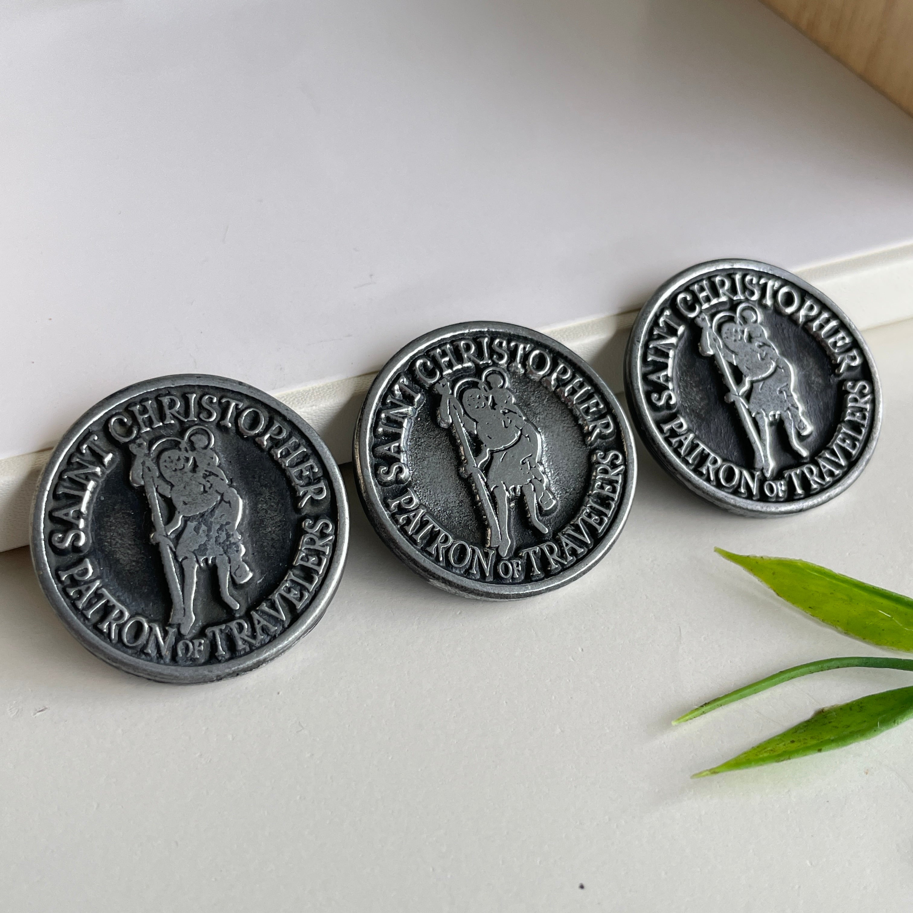 St Christopher Coin Token – Preah Ko Maitland