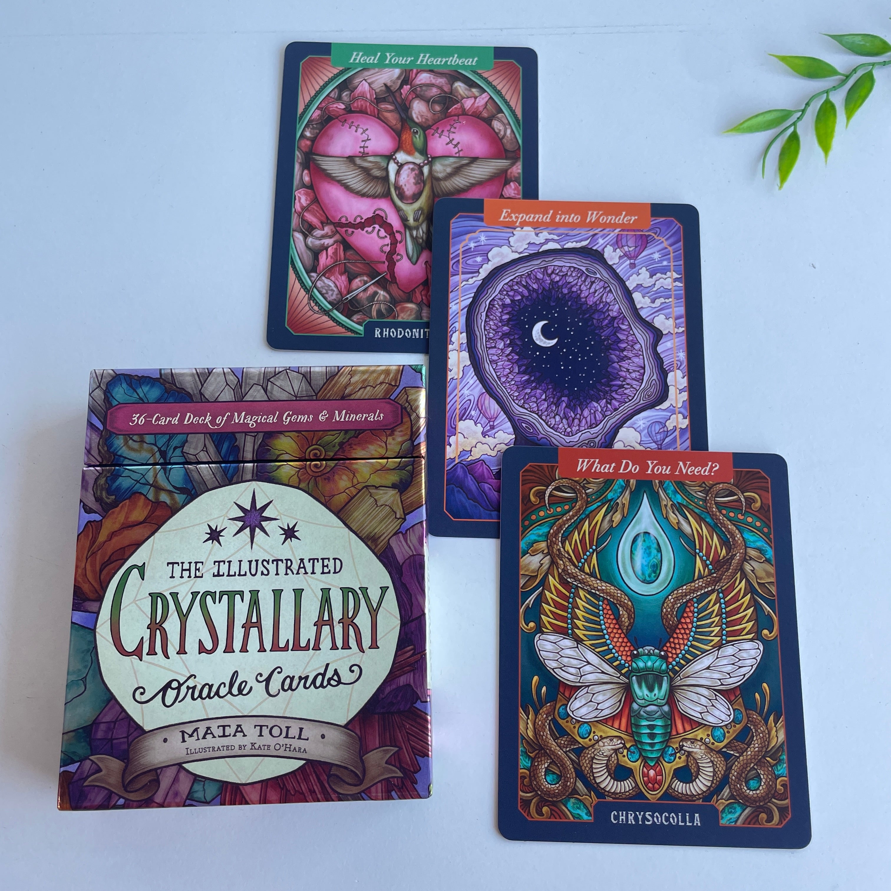 The Illustrated Crystallary Oracle Cards – Preah Ko Maitland