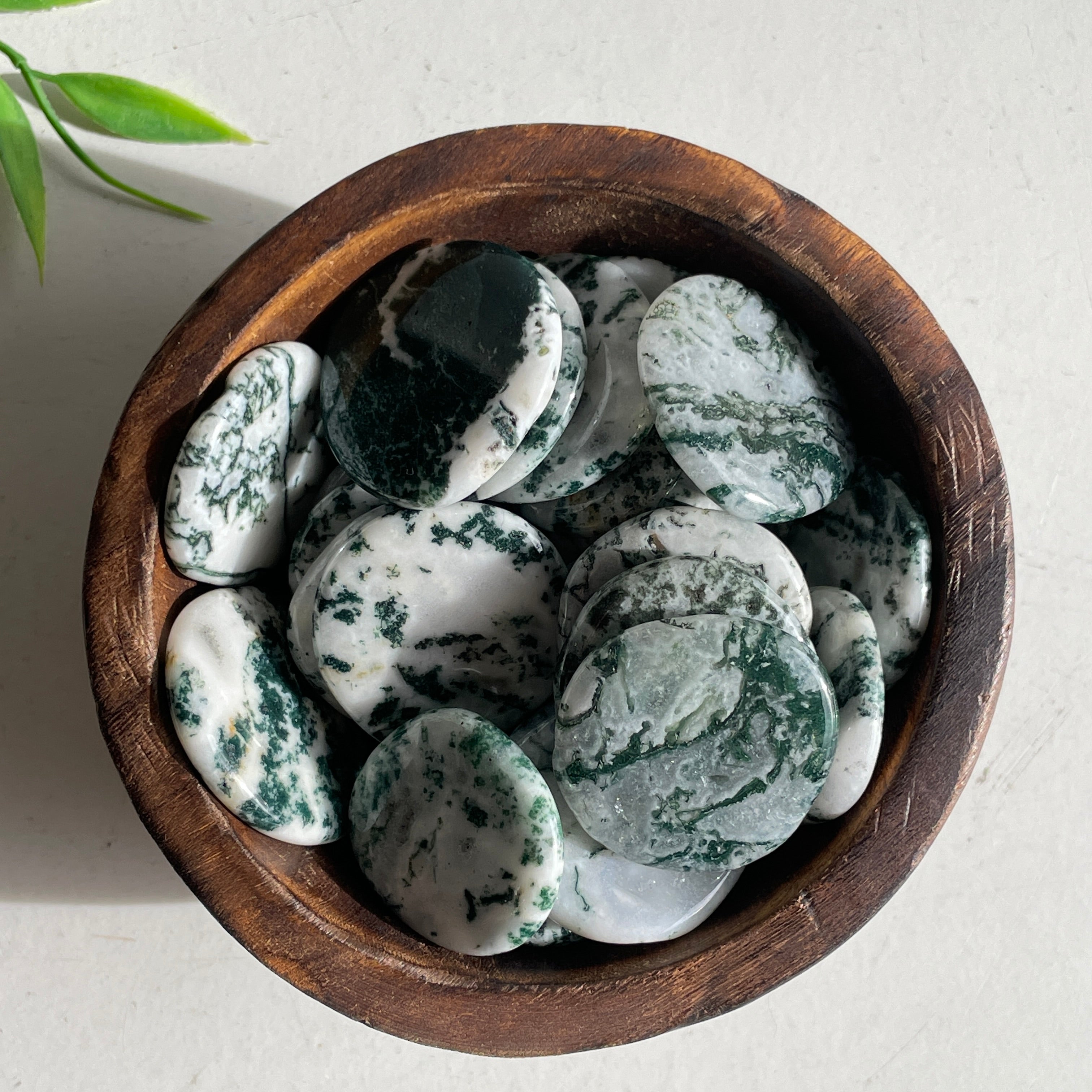 Tree Agate Flat Stone Bra Buddy – Preah Ko Maitland