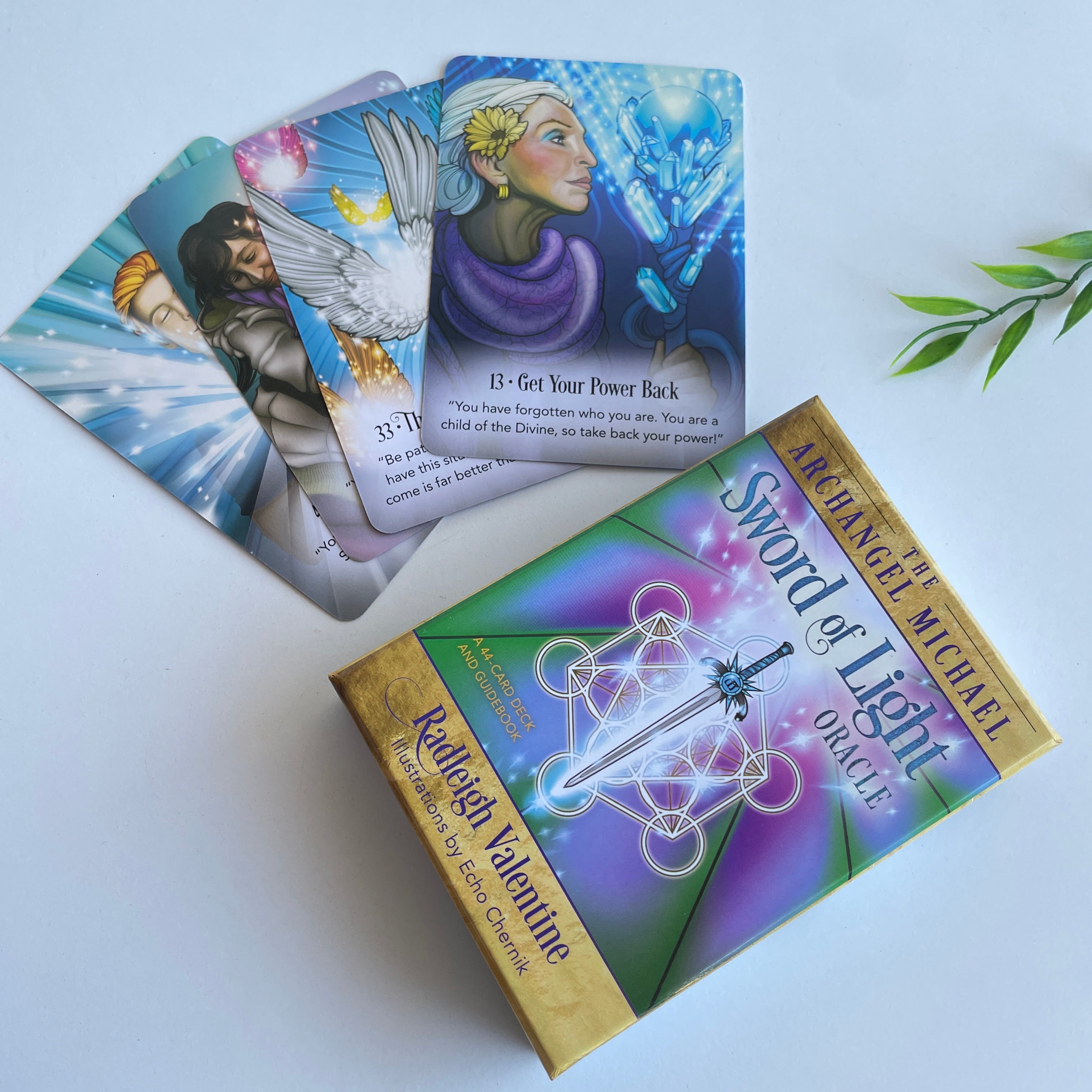 The Archangel Michael Sword Of Light Oracle Cards Radleigh Valentine ...
